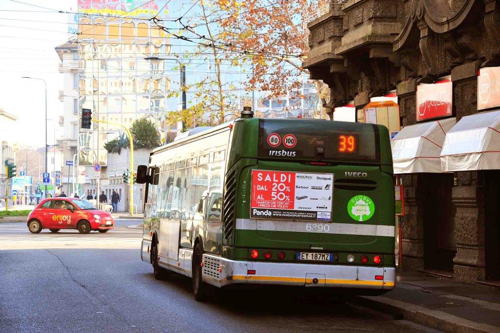 Campagna pubblicitaria PANDA VIA MILANO outdoor 2016/2017 - MilanoTeam
